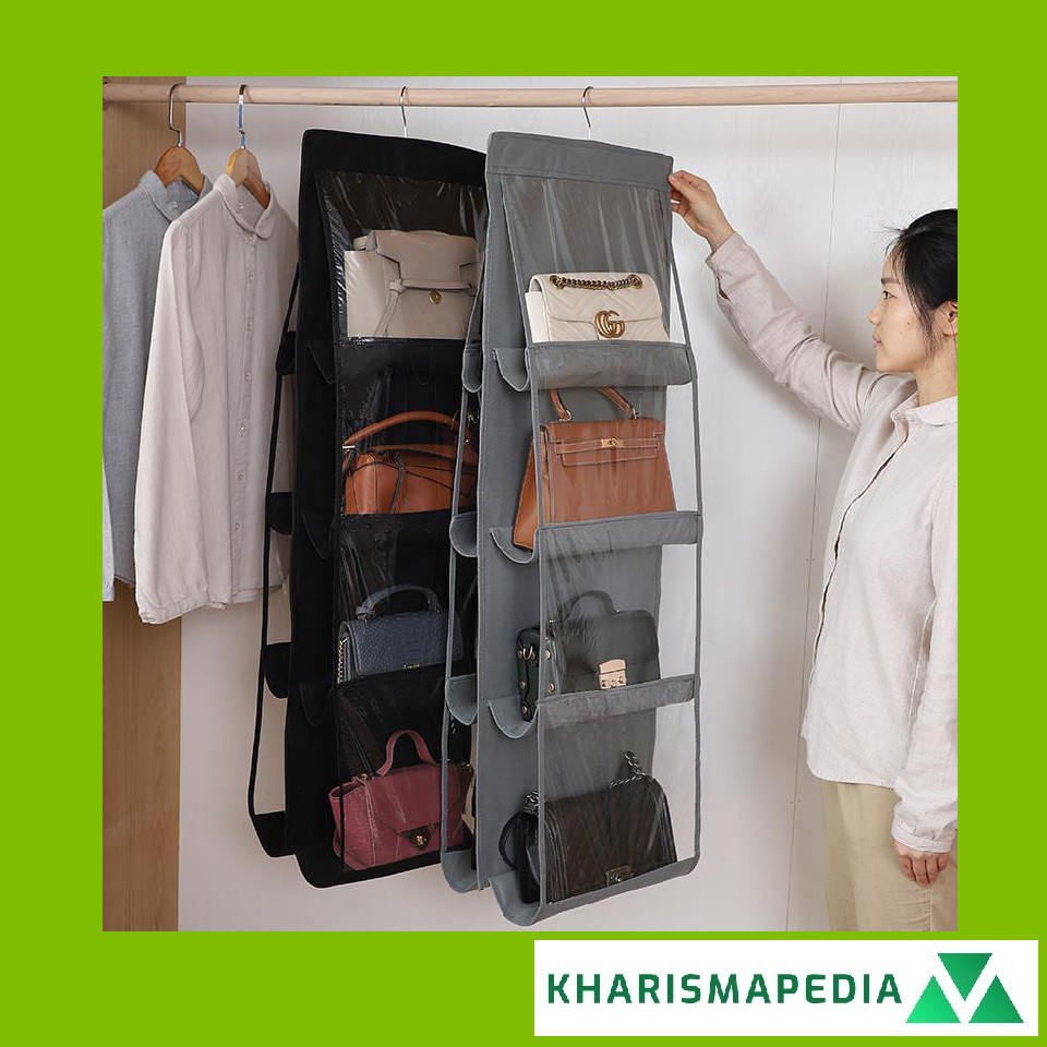 Jual Tempat Penyimpanan Organizer Bag Rak Gantung Tas Hanging Rak ...