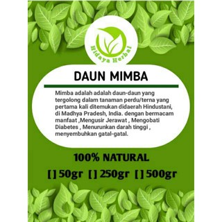Jual Bubuk daun mimba 100gram | Shopee Indonesia