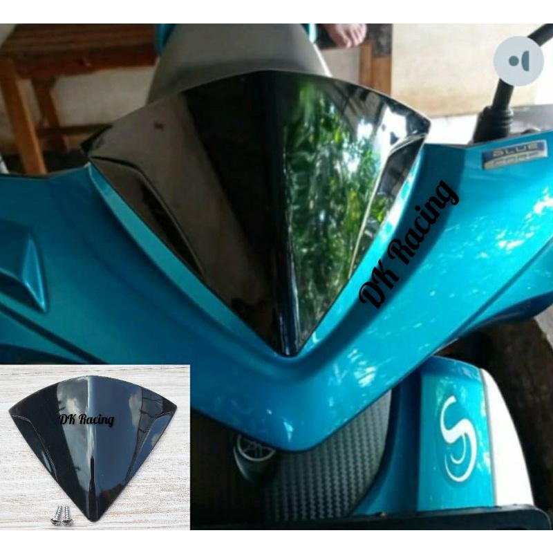 Jual Visor Mio S 125 Plus Baut Chrome Windshield Mio S 125 Plus Baut ...