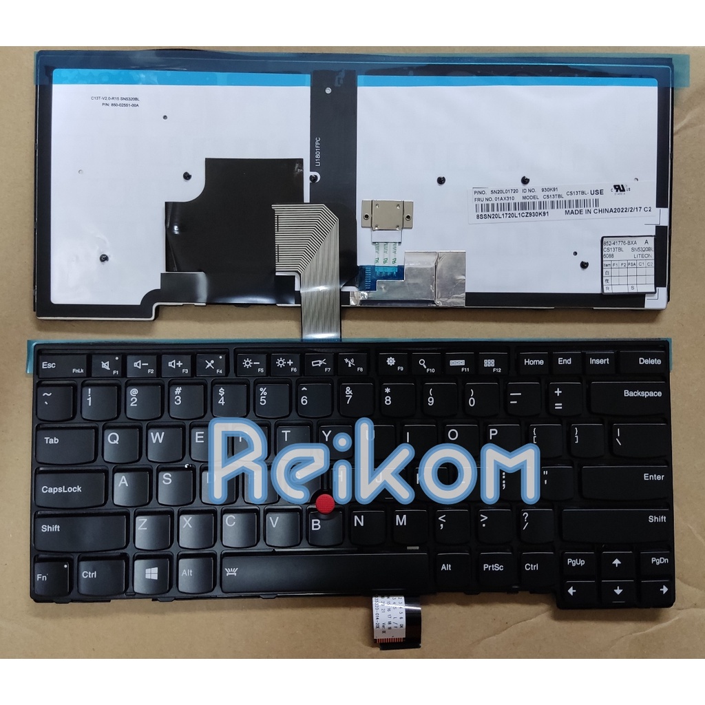 Jual Keyboard Lenovo Thinkpad E431 E440 E441 L440 L450 L460 L470 T431 T431s T440 T440s T450s ...