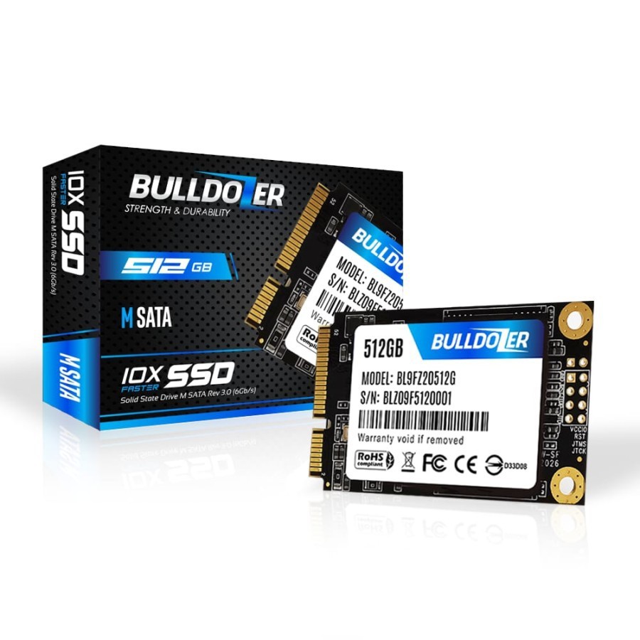 Jual SSD 512GB BULLDOZER M SATA | Shopee Indonesia