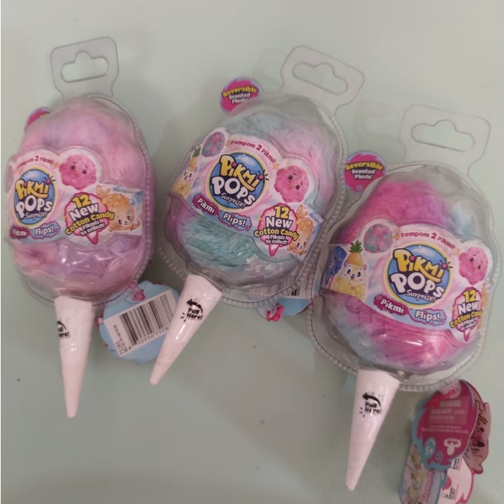 Jual Pikmi pops pompom 2 pikmi flips cotton candy | Shopee Indonesia