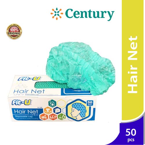 Jual FIT-U HAIR NET isi 50 Pcs / Pelindung Rambut / Pelapis Helm ...