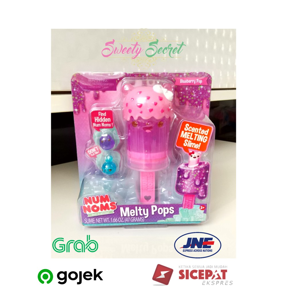 Jual Mainan Anak Num Noms Snackables Melty Pops Blueberry Pop | Shopee ...