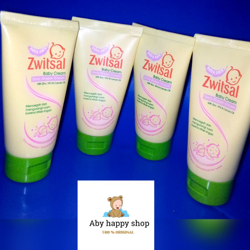 Jual Zwitsal baby cream daily diaper 50 gram ( 4 pcs ) | Shopee Indonesia