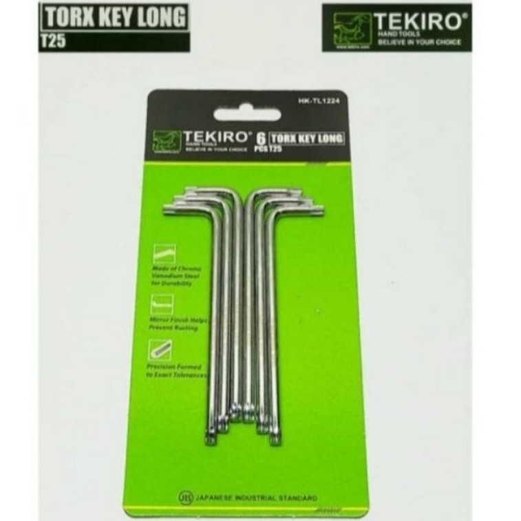 Jual Kunci L Bintang T25 Panjang Tekiro Harga Satuan | Shopee Indonesia