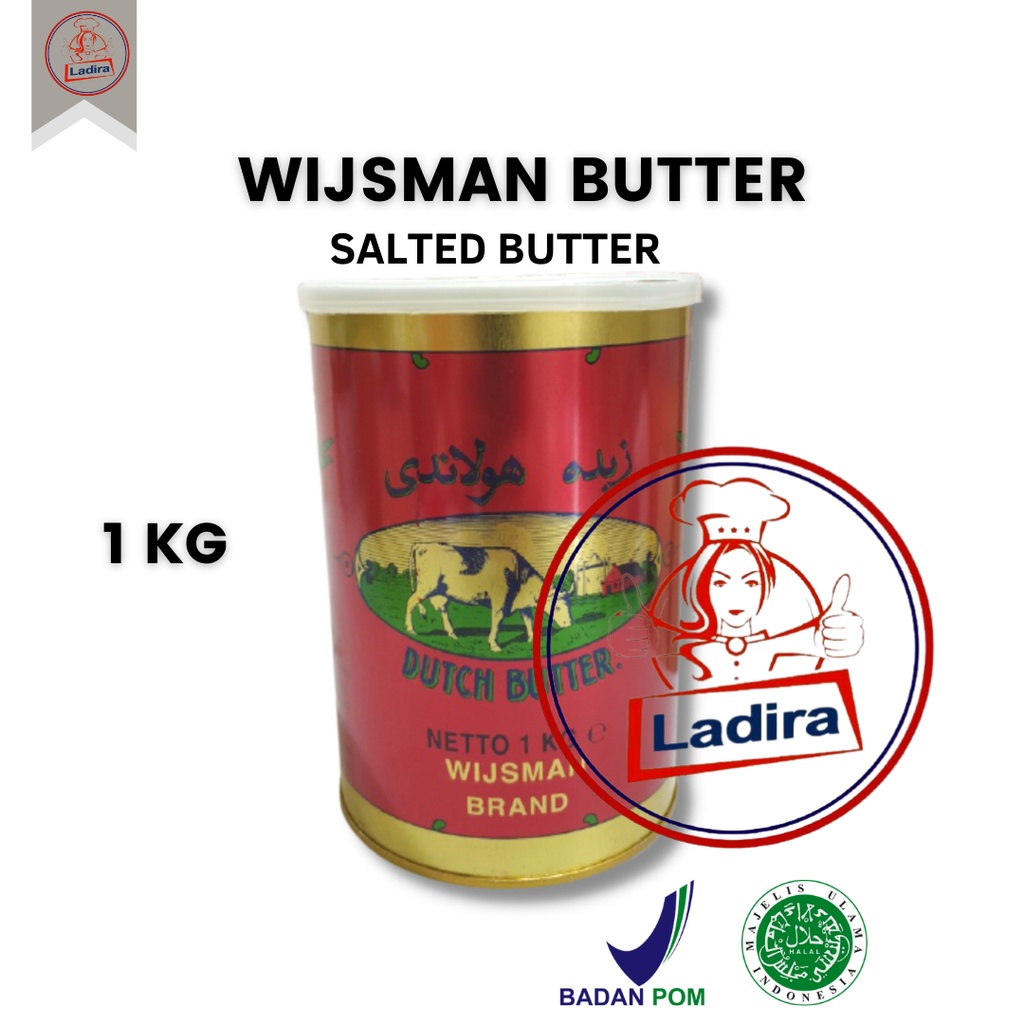 Jual WIJSMAN BUTTER 1 KG bahan kue dan roti bahan baking adonan kue ...