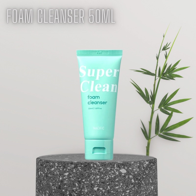 Jual Nacific Super Clean Foam Cleanser 50ml | Shopee Indonesia