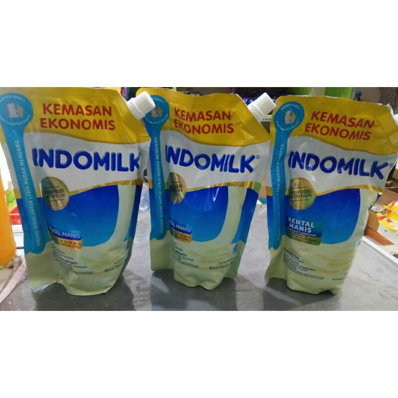 Jual Indomilk Pouch Putih 545gr | Shopee Indonesia