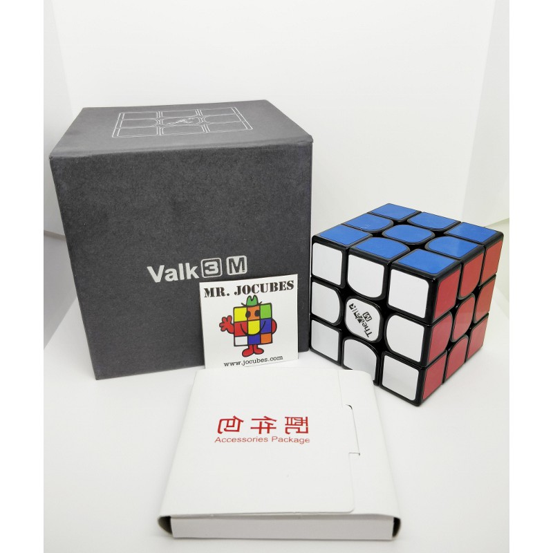Jual Rubik 3x3 Qiyi the Valk 3 M Magnetic Black | Shopee Indonesia