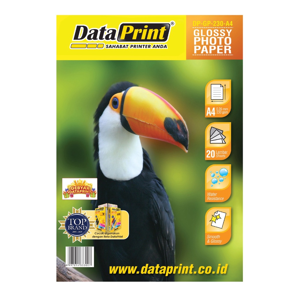 Jual DataPrint Glossy Photo Paper 230 gr A4 Indonesia|Shopee Indonesia