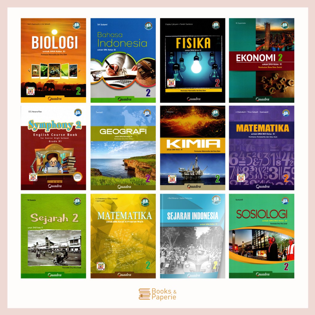 Jual BUKU PAKET SMA KELAS 11 PENERBIT QUADRA | Shopee Indonesia