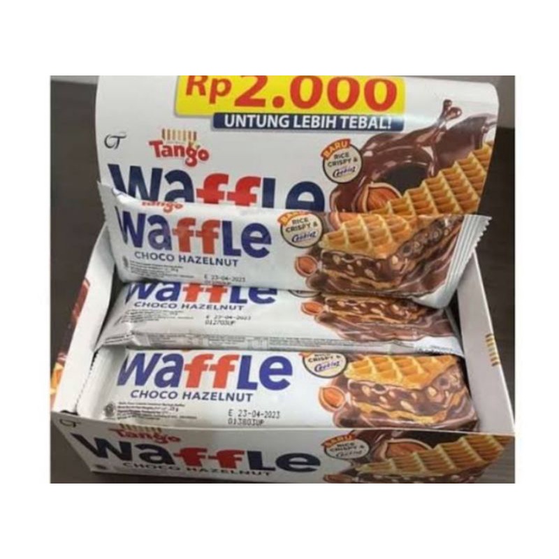 Jual TANGO WAFFLE CHOCO HAZELNUT 1 BOX ISI 12 PCS | Shopee Indonesia