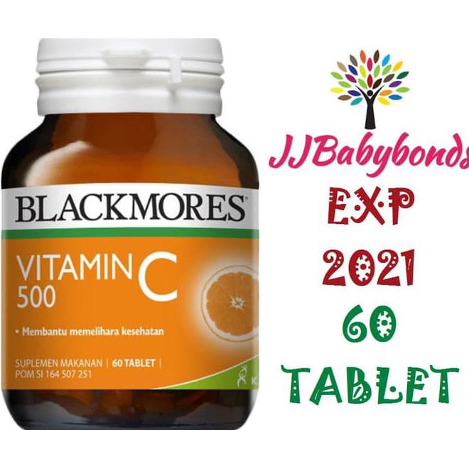 Jual Blackmores Vitamin C / Vit C 500 Mg / 500Mg 60 Tablets Bpom Kalbe ...