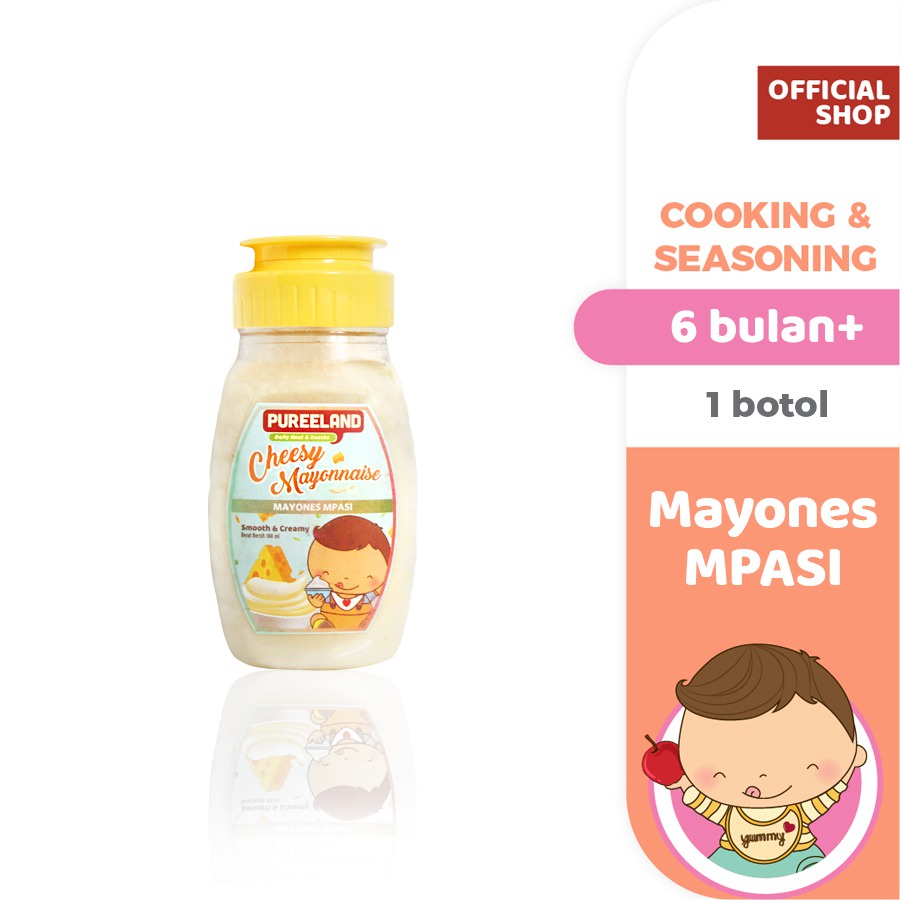 Jual Pureeland Cheesy Mayonnaise / Mayones Keju MPASI / Bumbu MPASI ...
