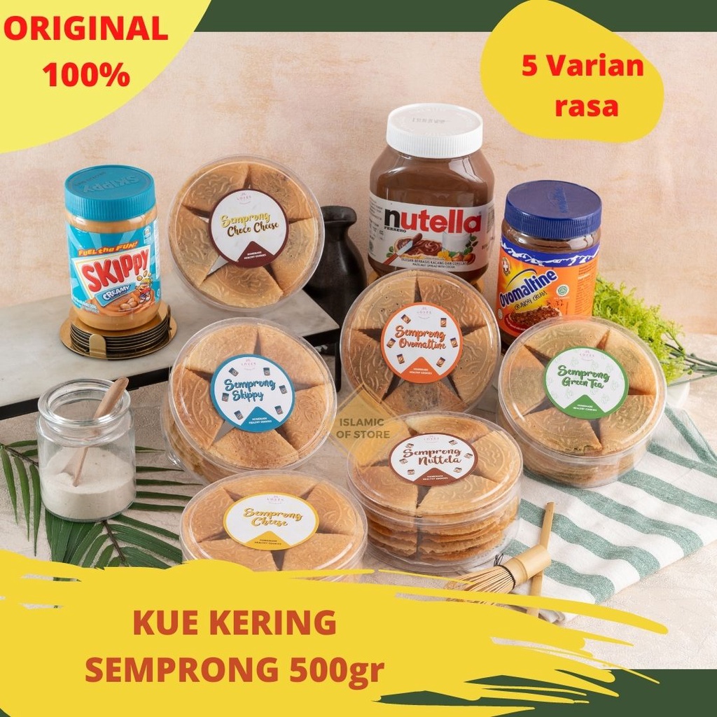 Jual SEMPRONG KUE KERING SEMPRONG LIPAT CEMILAN MURAH LOVES SEMPRONG ...