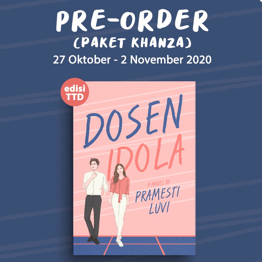 Jual Novel Wattpad Original - Dosen Idola - Pramesti Luvi | Shopee ...