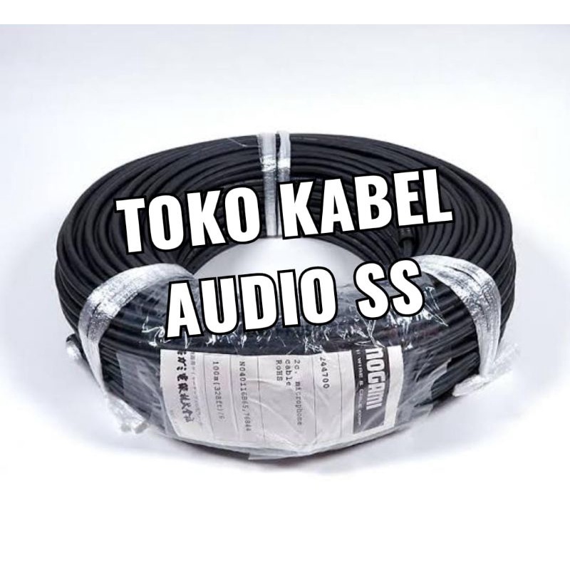 Jual kabel mic mogami 2447 ori jepang 100 meter | Shopee Indonesia