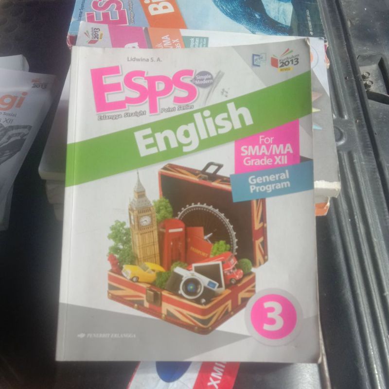 Jual buku esps bahasa english untuk sma kelas 12/3 k13 revisi penerbit erlangga | Shopee Indonesia