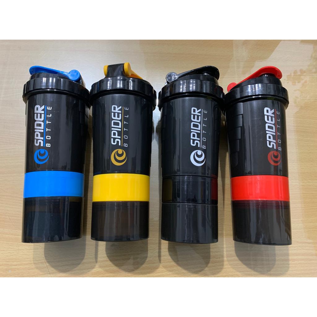 Jual Spider Bottle shaker 600ml / Protein Shaker Spider Bottle | Shopee ...
