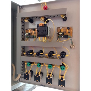 Jual panel blower kandang ayam,4 blower 1 phase,isi merek Schneider ...