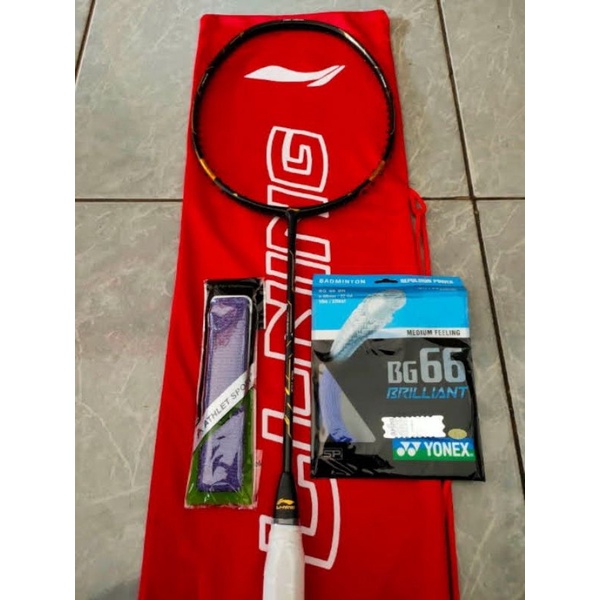 Jual NEW RAKET BADMINTON LINING TECTONIC 7 COMBAT HITAM 32 LBS | Shopee ...