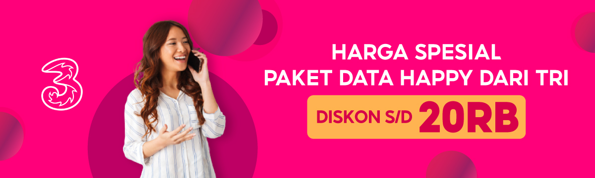 Harga Spesial Paket Happy Diskon S/D 20RB