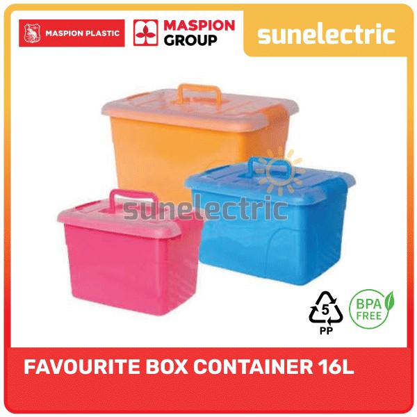 Jual Maspion PLA Favourite Container Box Tempat Penyimpanan Ukuran L ...