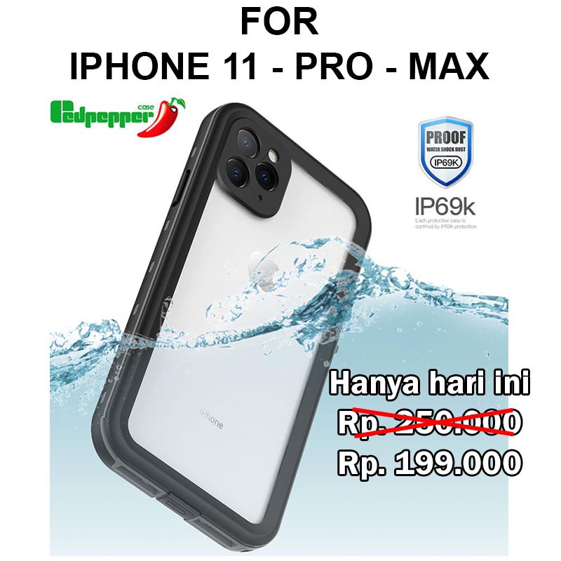 Jual Casing Water Proof Full Cover Armor iPhone 11 - Pro - Max ...
