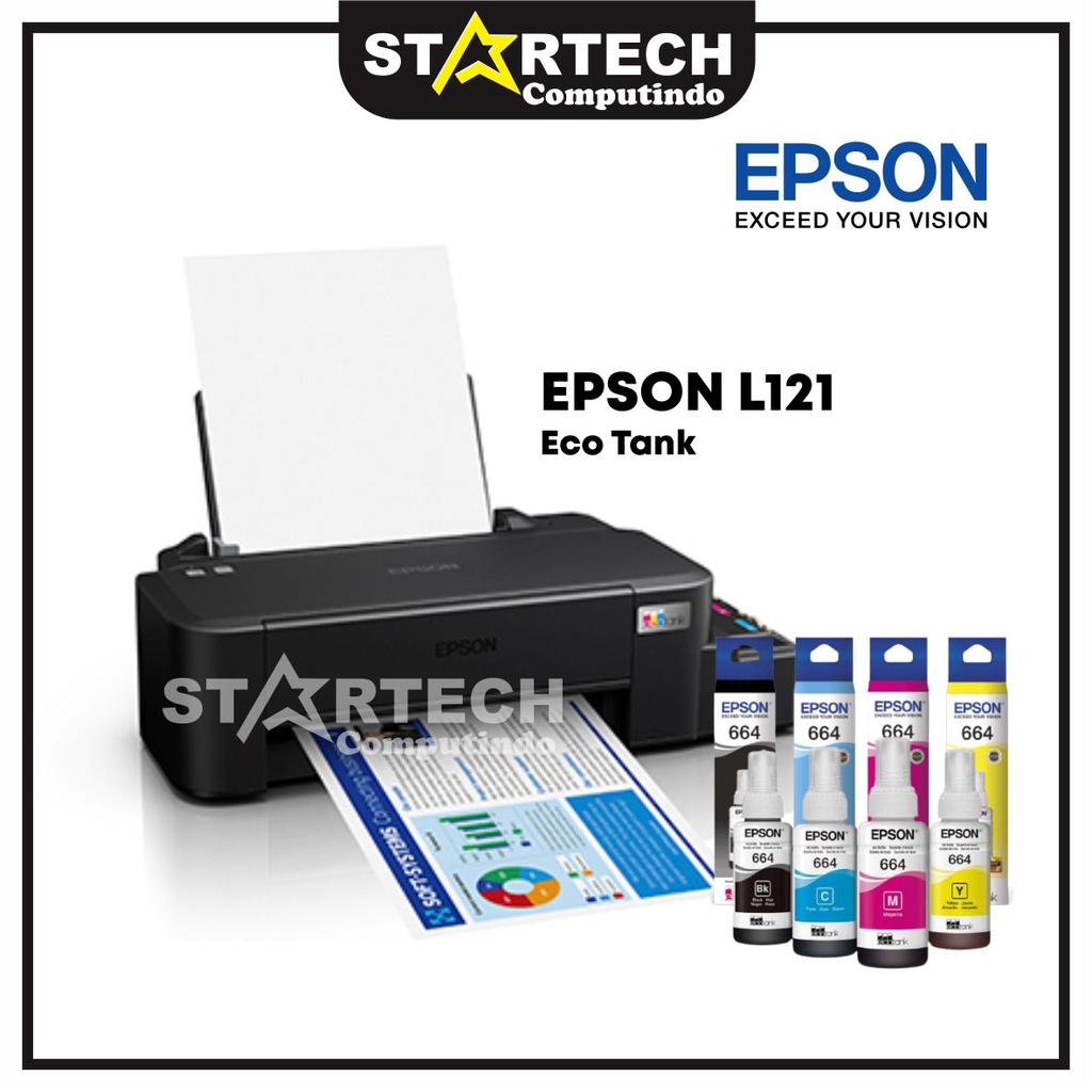 Jual Printer Epson L121 - Pengganti Epson L120 - Garansi Resmi | Shopee Indonesia