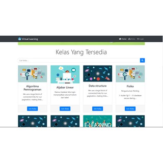 Jual Aplikasi Pembelajaran Online (E-learning) Berbasis Web dengan PHP ...