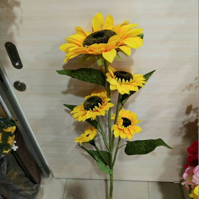 Jual Bunga matahari artificial besar 5 k | Shopee Indonesia