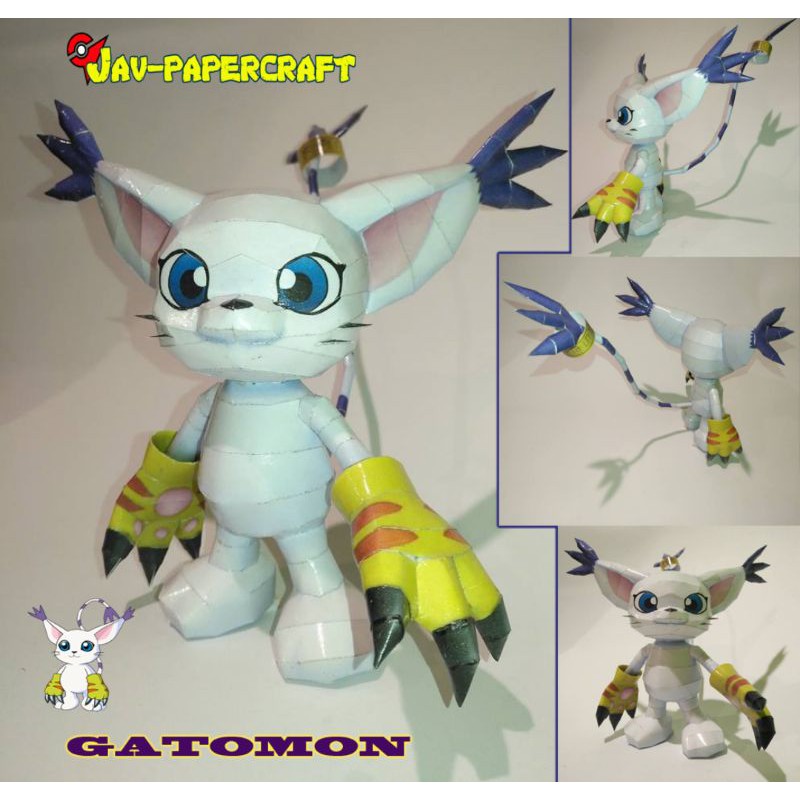 Jual Digimon Gatomon Papercraft | Shopee Indonesia