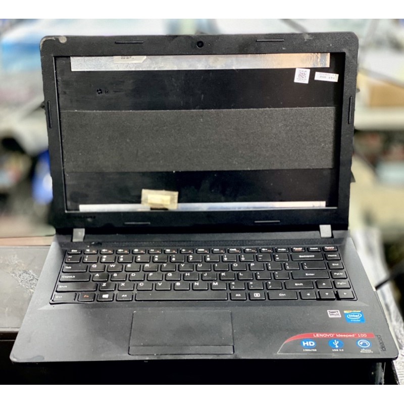 Jual Casing Laptop Lenovo Ideapad 100-14IBY Black Second | Shopee Indonesia
