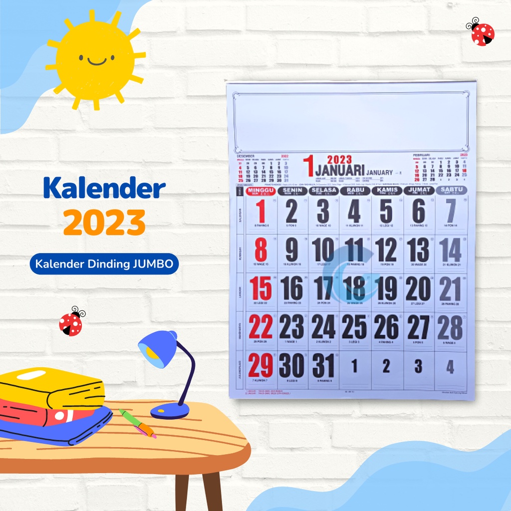 Jual Kalender Dinding Jumbo Tahun 2023 | Shopee Indonesia Jual Kalender Dinding Jumbo Tahun 2023 | Shopee Indonesia
