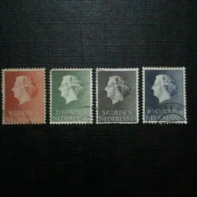 Jual Perangko kuno langka nederland queen Juliana large size | Shopee ...