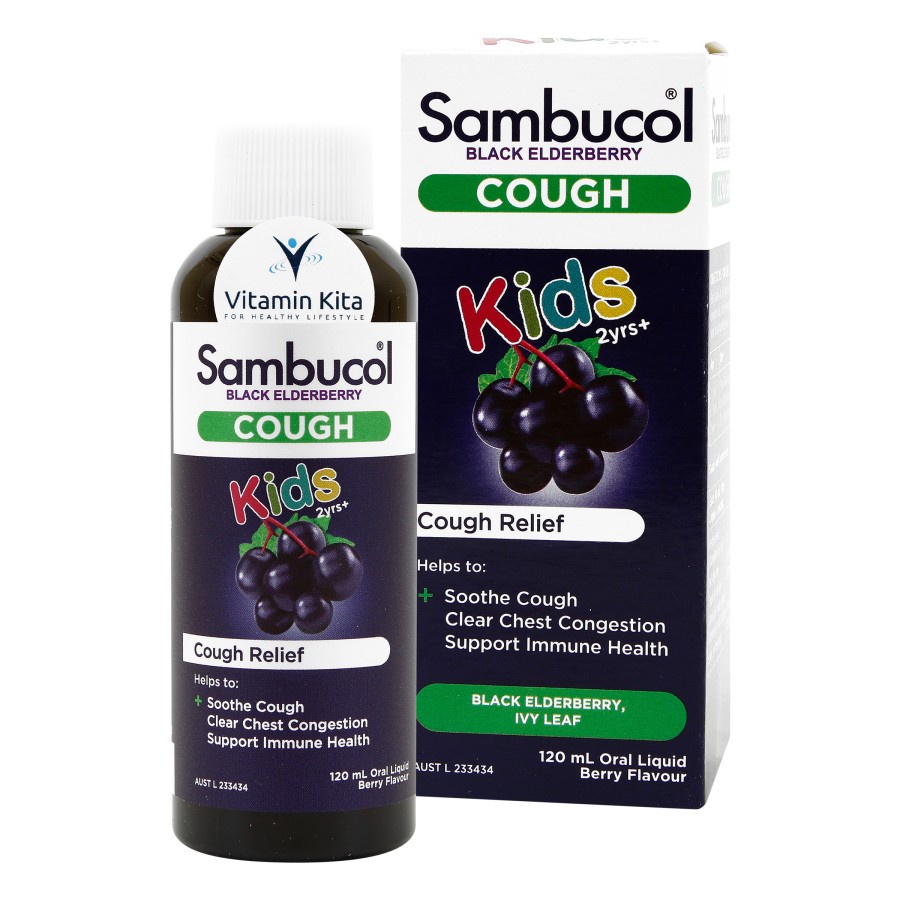 Jual SAMBUCOL KIDS COUGH LIQUID 120ML | Shopee Indonesia