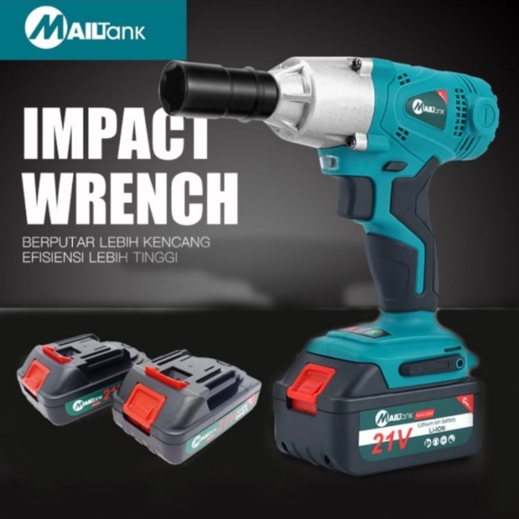 Jual MESIN CORDLESS IMPACT WRENCH MAILTANK SH53C / MESIN BUKA BAUT ...