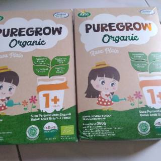 Jual PUREGROW Organic - Susu Formula Organic 1-3 tahun 360gr | Shopee ...