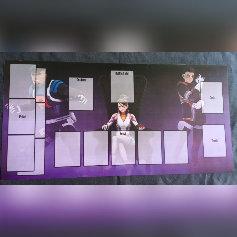 Jual Playmat Polemon TCG Team Rocket Leader | Shopee Indonesia
