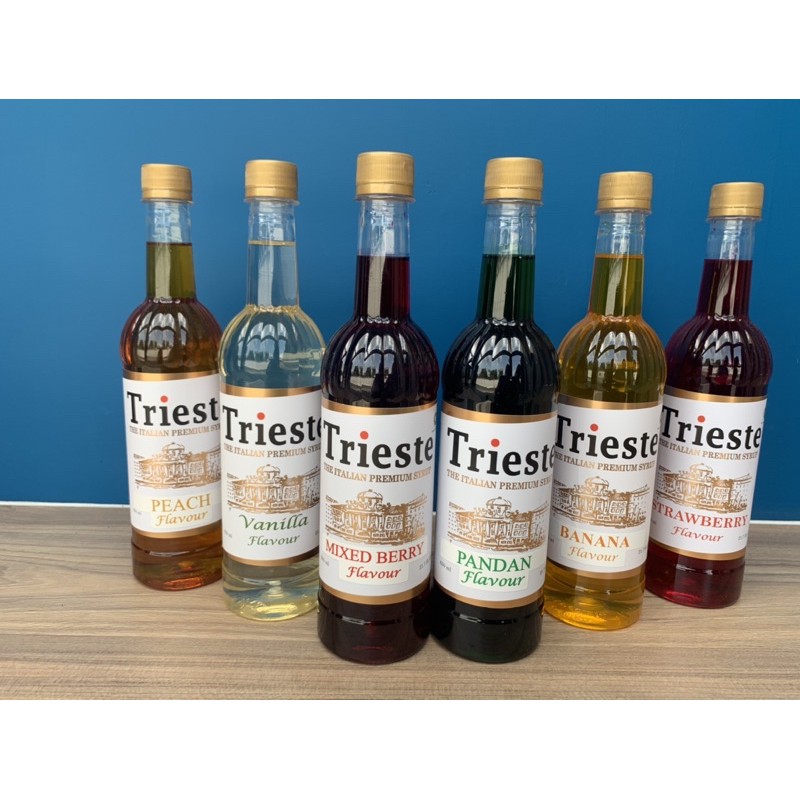 Jual Trieste Syrup 650ml Indonesia|Shopee Indonesia