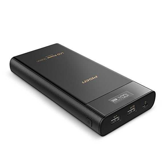 Jual PISEN Power Bank LED Indicator 2 Port 20000mAh - Hitam | Shopee ...