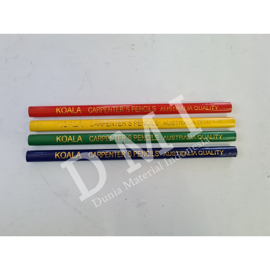 Jual Pensil Tukang Kayu Koala | Pensil Kayu Bangunan | Pensil Bangunan ...