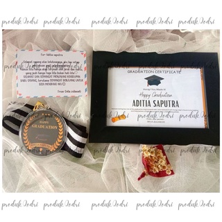 Jual Sertifikat Graduation Costum dan Mendali Custom, Sertifikat Wisuda ...