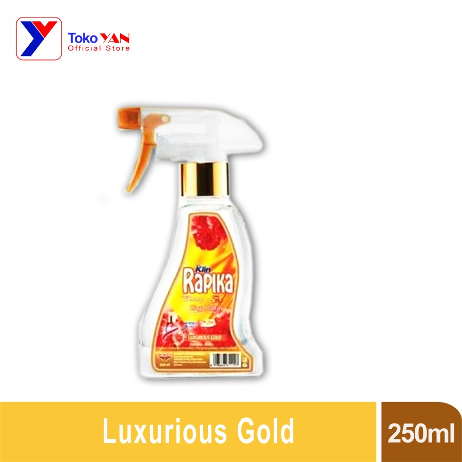 Jual So Klin Rapika Biang 5 in 1 Sweet Luxurious Gold Botol Spray 250ml ...