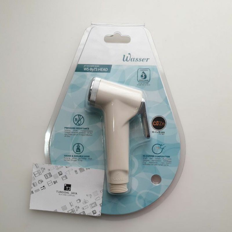 Jual Kepala Jet Shower WASSER WS89TS HEAD IVORY / Kepala Shower / Jet ...