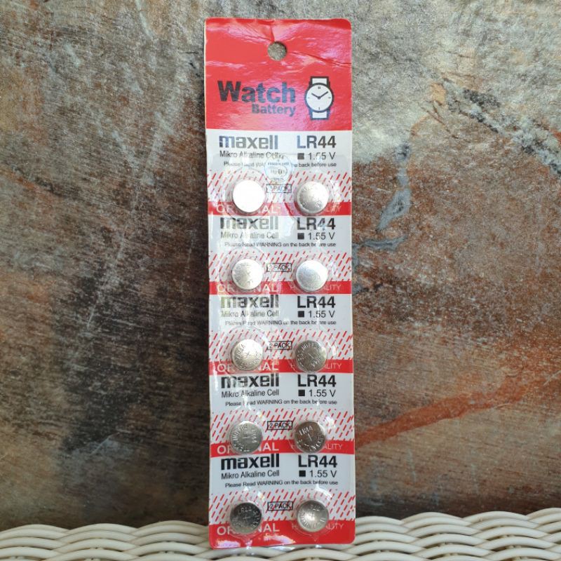 Jual Baterai LR44 Maxell ( LR44 Battery ) | Shopee Indonesia