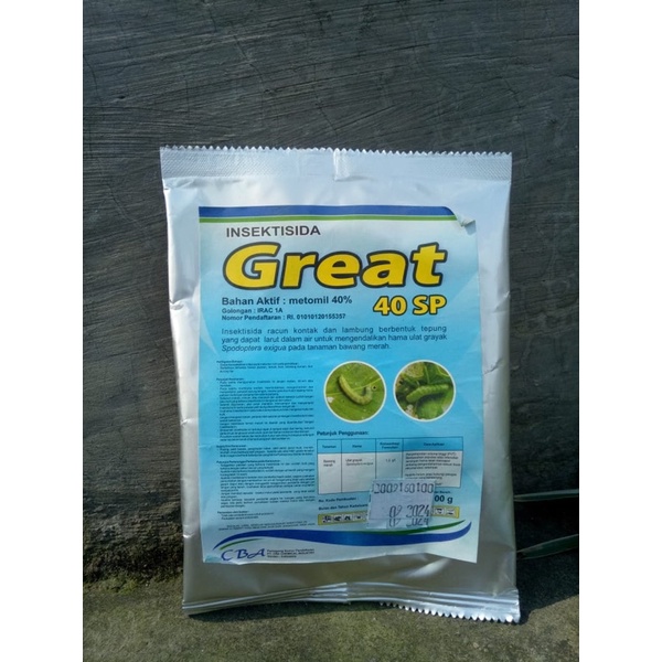 Jual Insektisida Great 40 Sp Bahan aktif metomil 40 g/l | Shopee Indonesia
