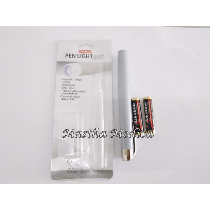 Penlight Pen Light Senter Medis Sinar Putih LED Eye Mata Lidah THT ...