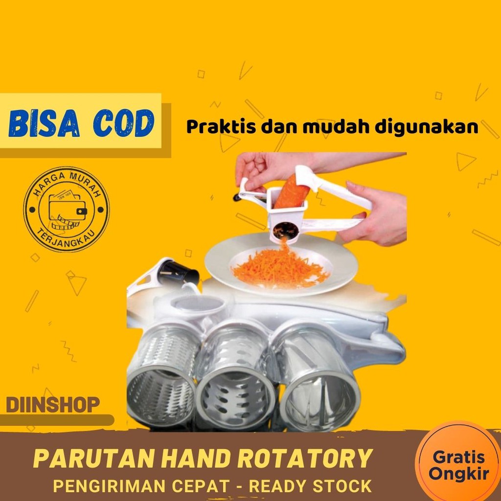 Jual 3 IN 1 PARUTAN TANGAN ALAT PARUT PARUTAN SERBAGUNA KENTANG PISAU ...